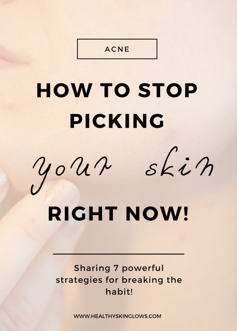 How to Stop Picking Your Skin With These 6 Simple Habits